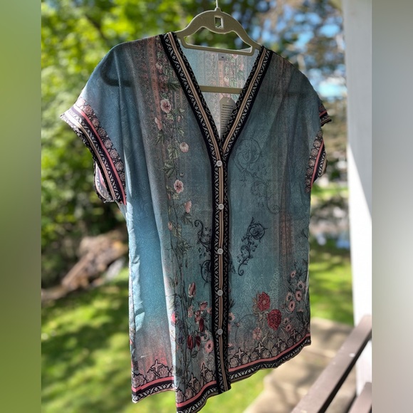 Crigne | Tops | Brand New Silk Blouse | Poshmark